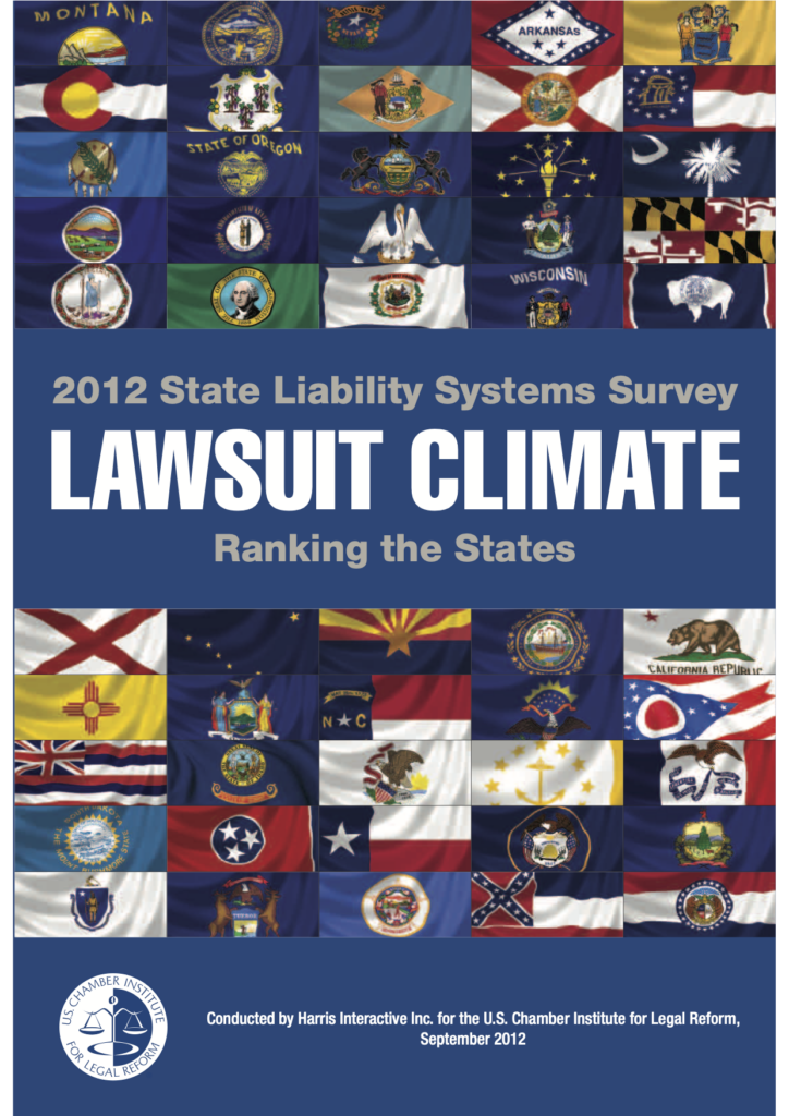 The 2012 State Liability Systems Ranking Study - ILR