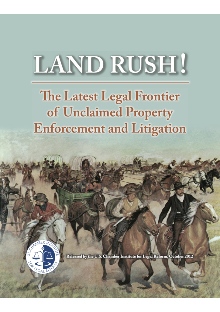 Land Rush: The Latest Legal Frontier of Unclaimed Property Enforcement ...