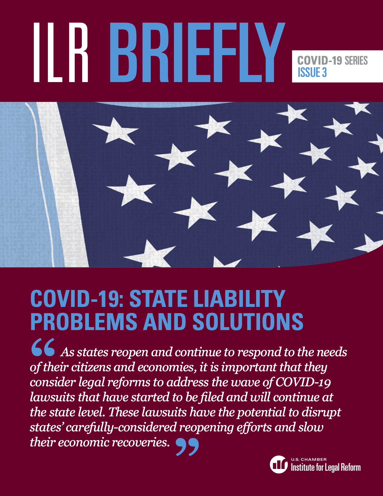 ILR Briefly COVID-19 Series: State Liability Problems and Solutions - ILR