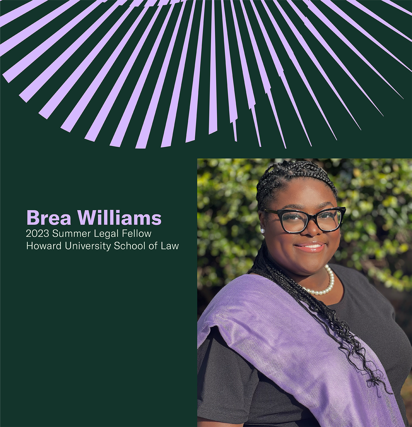 Meet ILR’s Summer Legal Fellow: Brea Williams - ILR